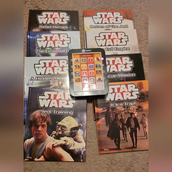 Disney | Toys | Disney Star Wars Book Collection With Interactive ...